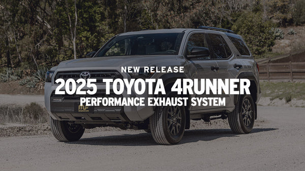 New Release — 2025 Toyota 4Runner Performance Exhaust System