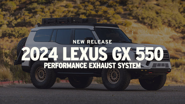New Release — 2024 Lexus GX 550 Performance Exhaust System