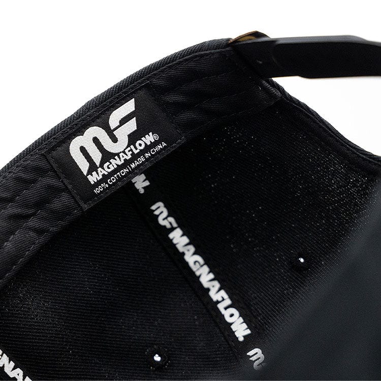 Flow Stamp Snapback Hat - Black